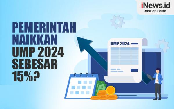 Infografis Pemerintah Naikkan UMP 2024 Sebesar 15%?