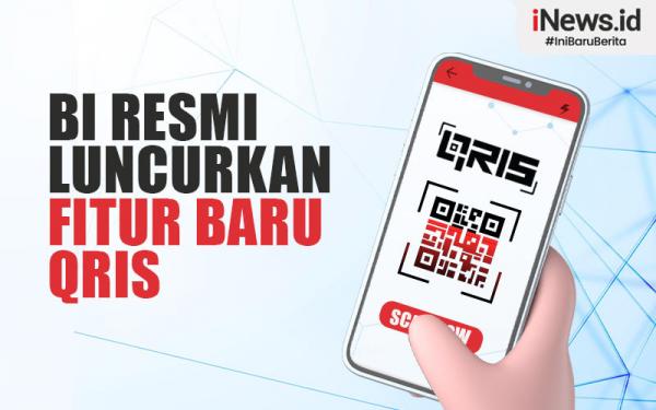Infografis BI Resmi Luncurkan Fitur Baru QRIS