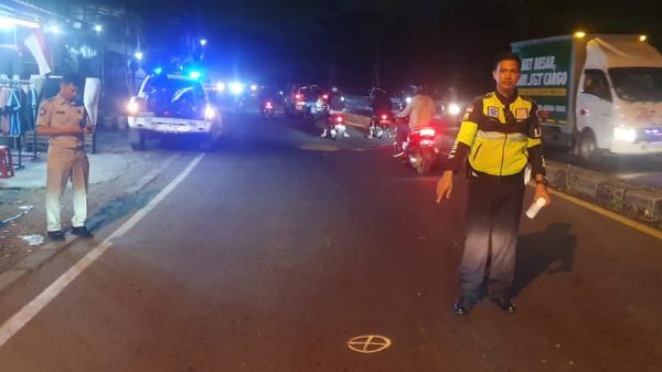 Pemotor Tewas Terlindas Truk di Jalan Raya Bogor, Jatuh usai Tabrak Angkot