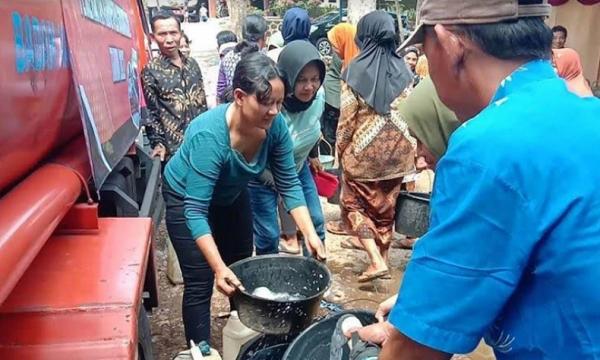Waduh, Anggaran Dropping Air Bersih di Gunungkidul Habis
