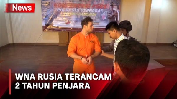WNA Rusia Aniaya Warga Bali, Terancam 2 Tahun Penjara WNA Rusia Aniaya Warga Bali, Terancam 2 Tahun Penjara