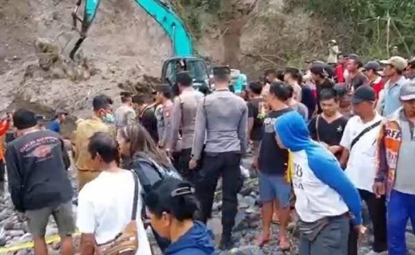 Tebing Longsor di Karangasem Bali, 3 Warga Tewas Tertimbun 2 Selamat