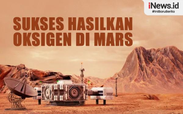 Infografis NASA Sukses Hasilkan Oksigen di Mars