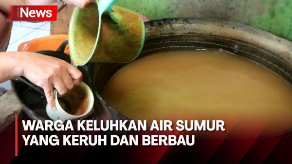 Warga Pesisir Barat Puluhan Tahun Konsumsi Air Sumur yang Keruh dan Berbau