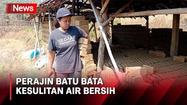 Musim Kemarau, Perajin Batu Bata di Blora Kesulitan Air Bersih Musim Kemarau, Perajin Batu Bata di Blora Kesulitan Air Bersih