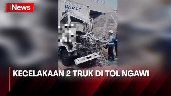 Truk Boks Ekspedisi Wahana Tabrak Truk Muatan Lembu, Sopir Tewas Terhimpit Truk Boks Ekspedisi Wahana Tabrak Truk Muatan Lembu, Sopir Tewas Terhimpit