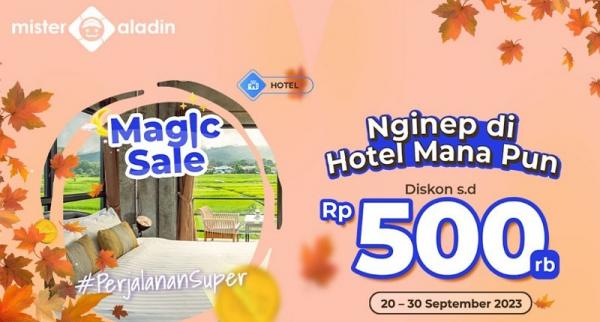 3 Hari Lagi! Jangan Sampai Ketinggalan Buat Dapetin Diskon Menginap hingga Rp500 Ribu!