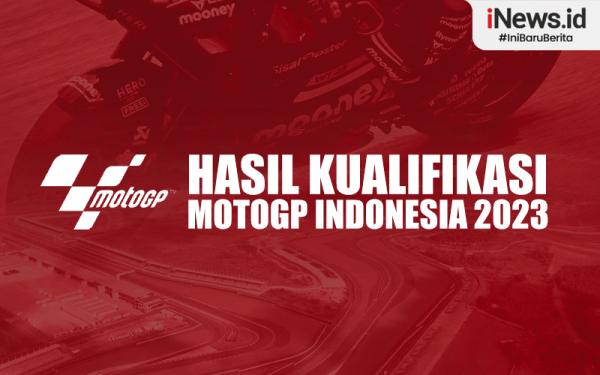 Infografis Hasil Kualifikasi MotoGP Indonesia 2023
