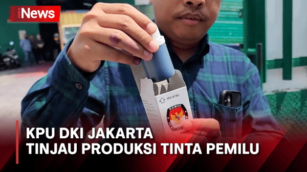 KPU DKI Jakarta Tinjau Produksi Logistik Tinta Pemilu Untuk Pastikan ...