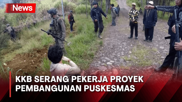 Pekerja Proyek Pembangunan Puskesmas Diserang KKB di Puncak Papua, 1 Tewas Pekerja Proyek Pembangunan Puskesmas Diserang KKB di Puncak Papua, 1 Tewas