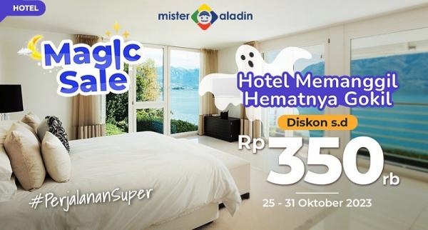 Serbu Diskon Hotel s.d Rp350 Ribu di Mister Aladin, Catat Tanggalnya!