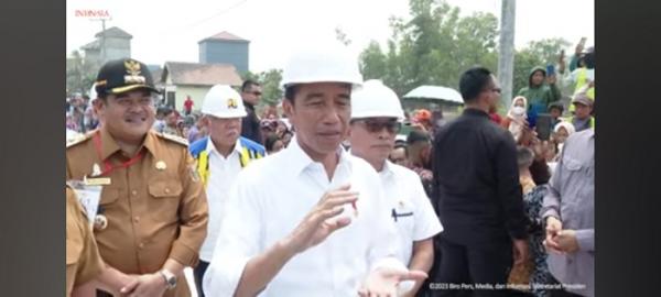 Jokowi soal Perbaikan Jalan di Lampung Baru 60 Persen: Ini Anggaran Rp800 Miliar