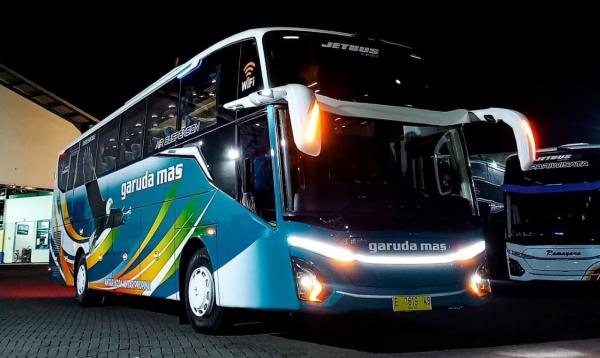 PO Garuda Mas Rillis Bus Baru, Mewah Pakai Bodi Jetbus 5 SHD