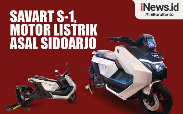 Infografis Savart S-1, Motor Listrik asal Sidoarjo