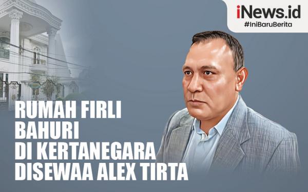 Infografis Rumah Firli Bahuri di Kertanegara Disewa Alex Tirta