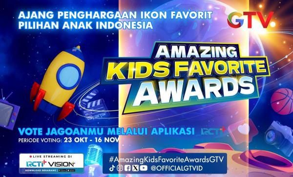 GTV Persembahkan Amazing Kids Favorite Awards, Yuk Intip Daftar ...