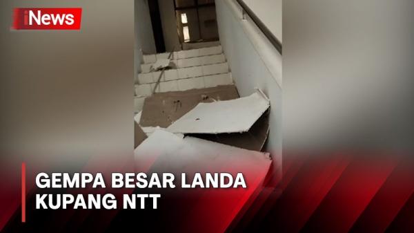 Gempa Besar Magnitudo 6,6 Guncang Kupang, Rumah dan Kantor Rusak
