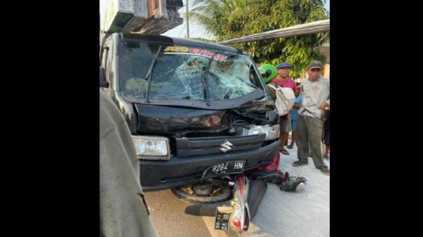 Kecelakaan di Bangka Selatan Motor Vs Mobil, 1 Tewas