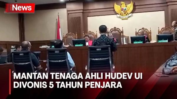 Terlibat Kasus Korupsi Bts 4g Kominfo Mantan Tenaga Ahli Hudev Ui