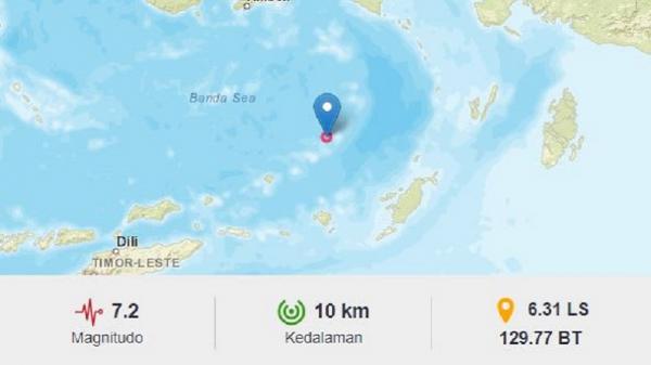 Analisis Bmkg Soal Gempa Bumi M7 2 Di Tanimbar Picu Tsunami Minor Plus