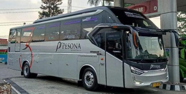 Tampil Beda, PO Pesona Luncurkan Bus Baru Edisi Khusus