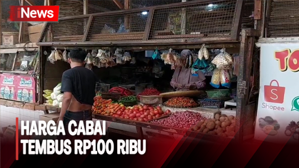 Harga Cabai di Pasar Jakarta Tembus Rp100 Ribu per Kg