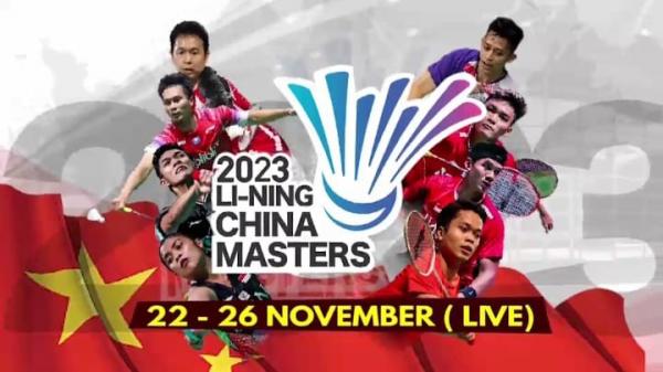 5 Wakil Terbaik Indonesia Bidik Kemenangan di Laga Perdana China Masters 2023 Live di iNews
