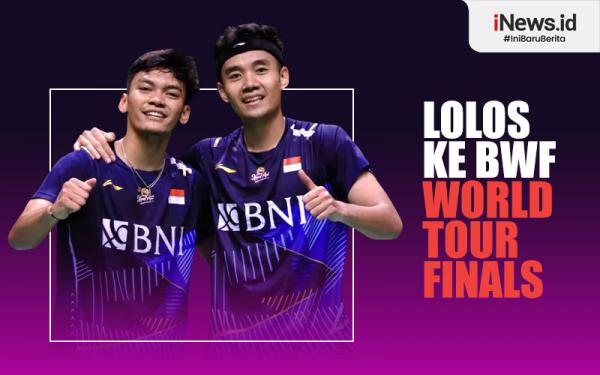 Infografis Bagas/Fikri Lolos ke BWF World Tour Finals 2023