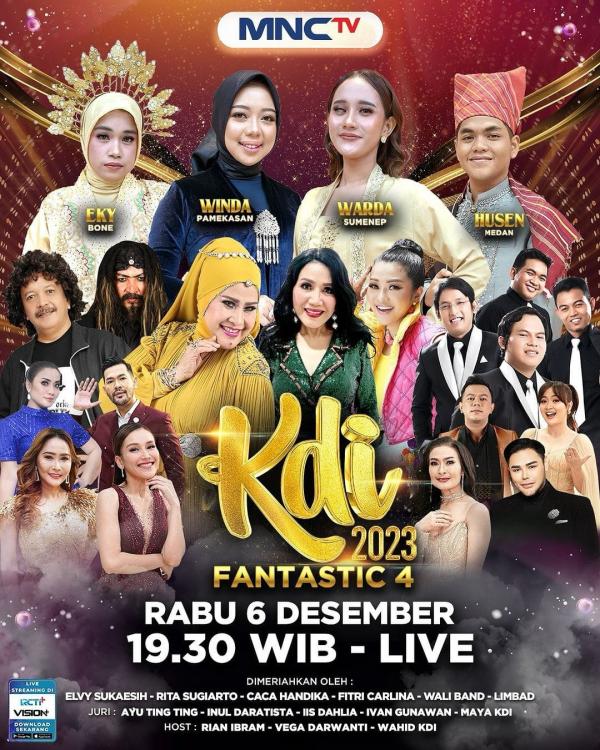 Persaingan Kontestan Fantastic 4 Makin Ketat, Saksikan Kontes KDI 2023 ... Persaingan Kontestan Fantastic 4 Makin Ketat, Saksikan Kontes KDI 2023 ...
