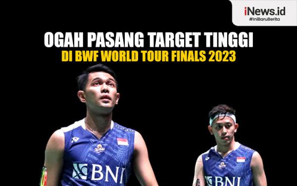 Infografis Fajar/Rian Ogah Pasang Target Tinggi di BWF World Tour Finals 2023