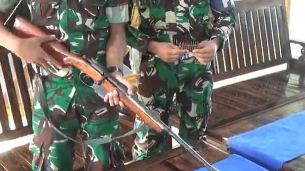 TNI Sita Senjata Api Peninggalan Zaman Belanda Milik Veteran Perang di ...