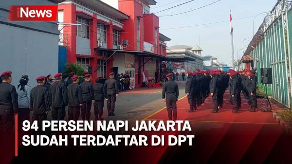 94 Persen Warga Binaan di Lapas Jakarta Sudah Masuk DPT Pemilu 2024 94 Persen Warga Binaan di Lapas Jakarta Sudah Masuk DPT Pemilu 2024