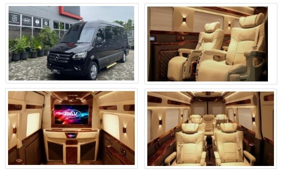 Kabin Mercedes Sprinter Disulap seperti Pesawat VIP, Begini Penampakannya