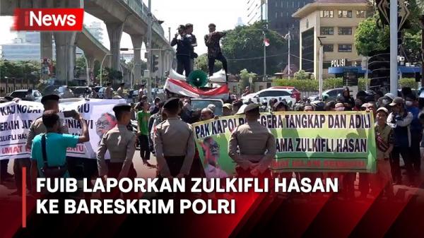 FUIB Gelar Unjuk Rasa dan Laporkan Zulkifli Hasan ke Bareskrim Polri