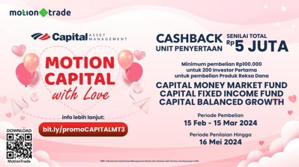 Yuk Cek Kado Valentine dari Capital Asset Management, Ada Total 5 Juta ...