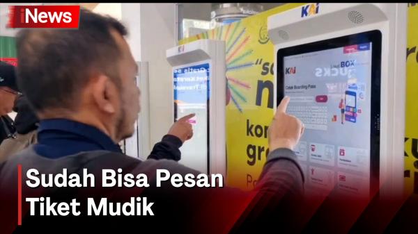 Tiket Kereta Lebaran 2024 Sudah Bisa Dipesan