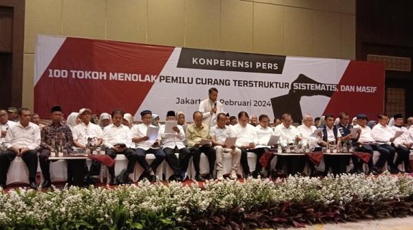 Daftar Nama 100 Tokoh Bangsa Deklarasi Tolak Pemilu 2024 Curang