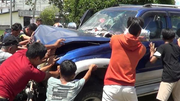 Penyebab Kecelakaan di Palangka Raya, Epilepsi Pengemudi Toyota Hilux ... Penyebab Kecelakaan di Palangka Raya, Epilepsi Pengemudi Toyota Hilux ...