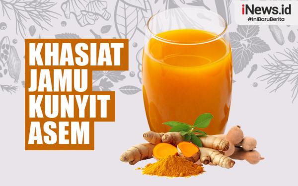 Infografis 6 Manfaat Luar Biasa Minum Jamu Kunyit Asem Infografis 6 Manfaat Luar Biasa Minum Jamu Kunyit Asem