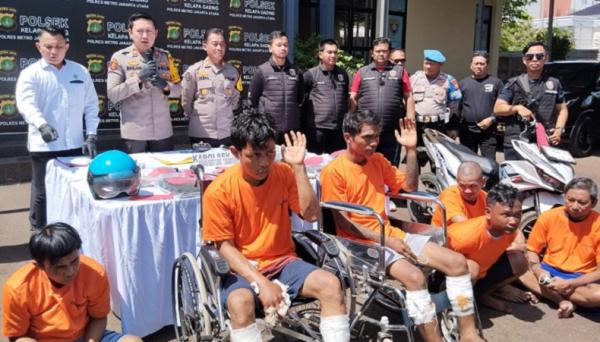3 Spesialis Jambret HP Taksi Online yang Viral di Kelapa Gading Ditangkap