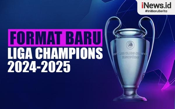 Infografis Format Baru Liga Champions 2024-2025, Tak Ada Lagi Fase Grup
