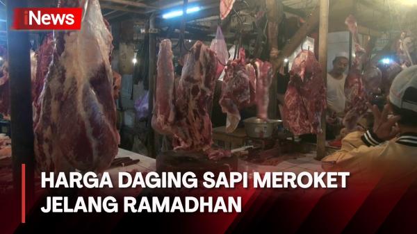 Jelang Ramadhan, Harga Daging Sapi di Pasar Curug Kabupaten Tangerang Meroket!