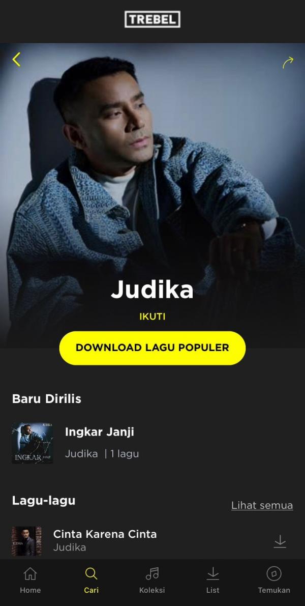 Judika Bagikan Kisah Sedih lewat Single Ingkar Janji, Download Gratis Lagunya hanya di TREBEL!