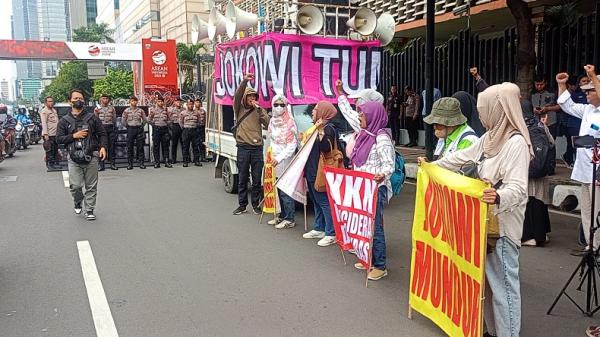Ada Demo Di Dpr Hingga Kpu Hari Ini 2 364 Personel Gabungan Disiagakan