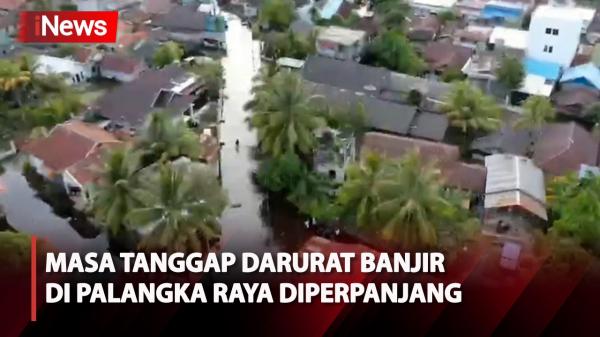 Banjir Belum Usai, Pemkot Palangka Raya Perpanjang Masa Tanggap Darurat Selama 3 Hari