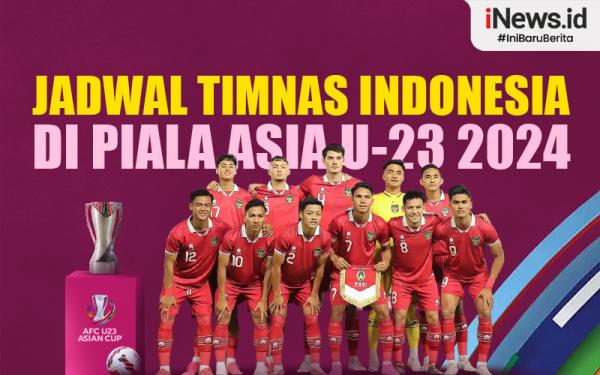 Infografis Jadwal Timnas Indonesia di Piala Asia U-23 2024