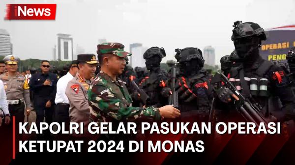 Gelar Pasukan Ops Ketupat 2024, Kapolri Ungkap Upaya-Strategi Wujudkan Mudik yang Aman dan Nyaman