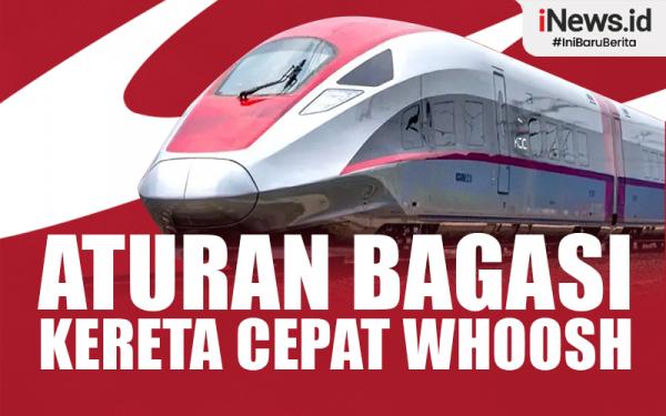 Infografis KCIC Rilis Aturan Bagasi Kereta Cepat Whoosh