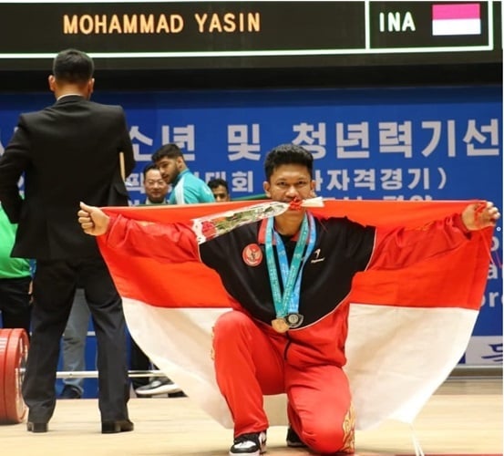 Hasil IWF World Cup 2024: Lifter Indonesia Mohammad Yasin Raih Perunggu ...