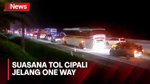 Jelang One Way Cipali-Kalikangkung, Volume Kendaraan di Tol Cipali Mulai Meningkat